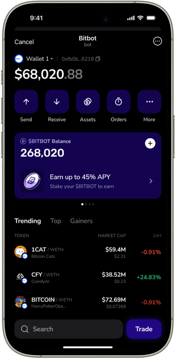 Bitbot - The World’s First Telegram Self-Custodial Trading Bot